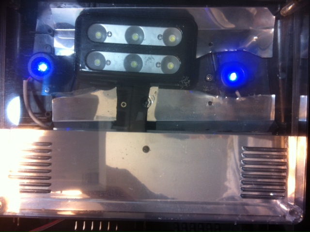 My 8 gallon BioCube retro with a Skkye 8W LED | REEF2REEF Saltwater and ...